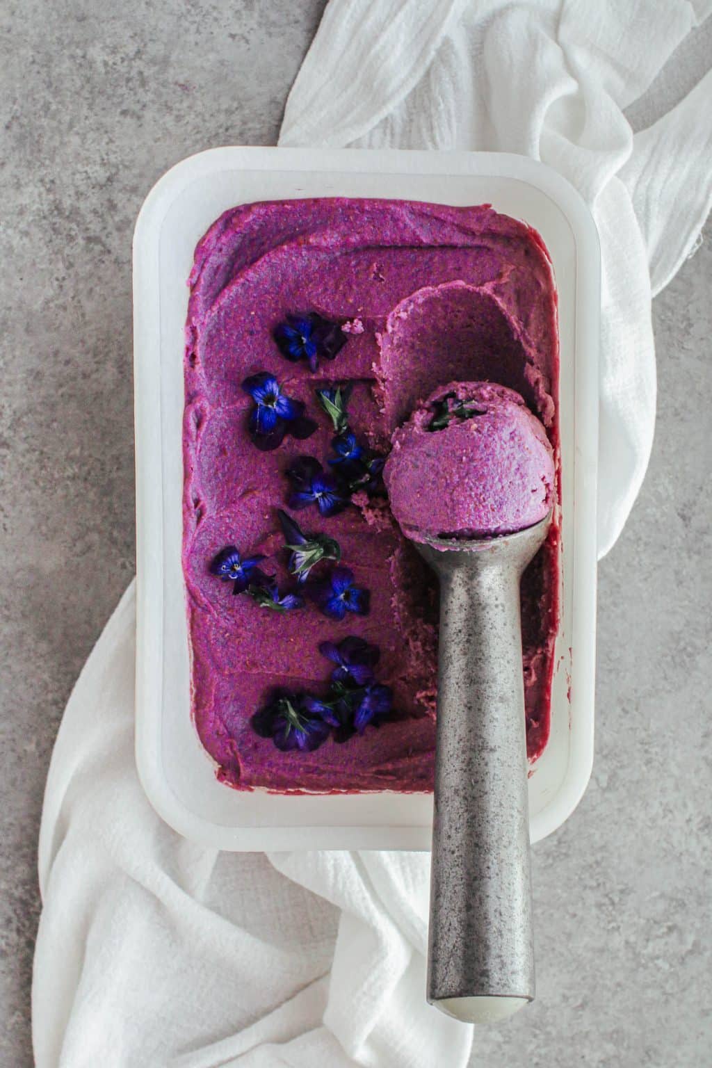 Purple Sweet Potato Ice Cream (Creamy + Vegan) - Raepublic
