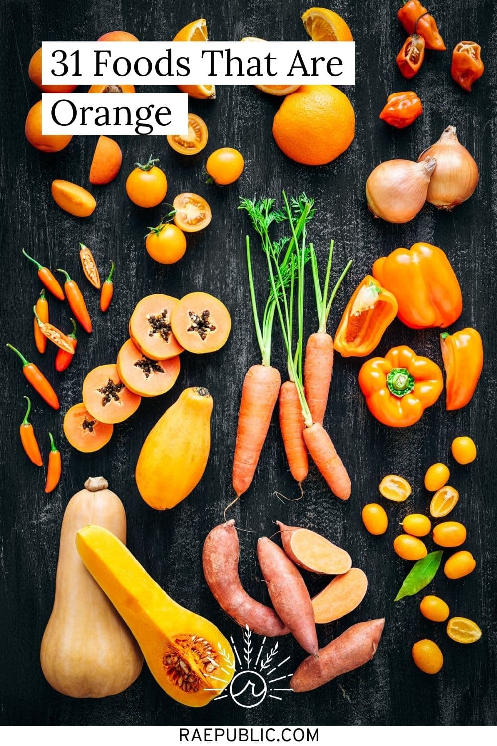 52 Foods That Are Orange (Naturally Orange Foods) - Raepublic