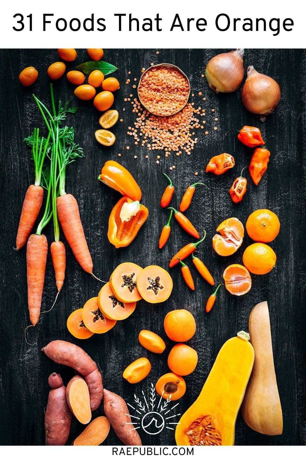 52 Foods That Are Orange (Naturally Orange Foods) - Raepublic