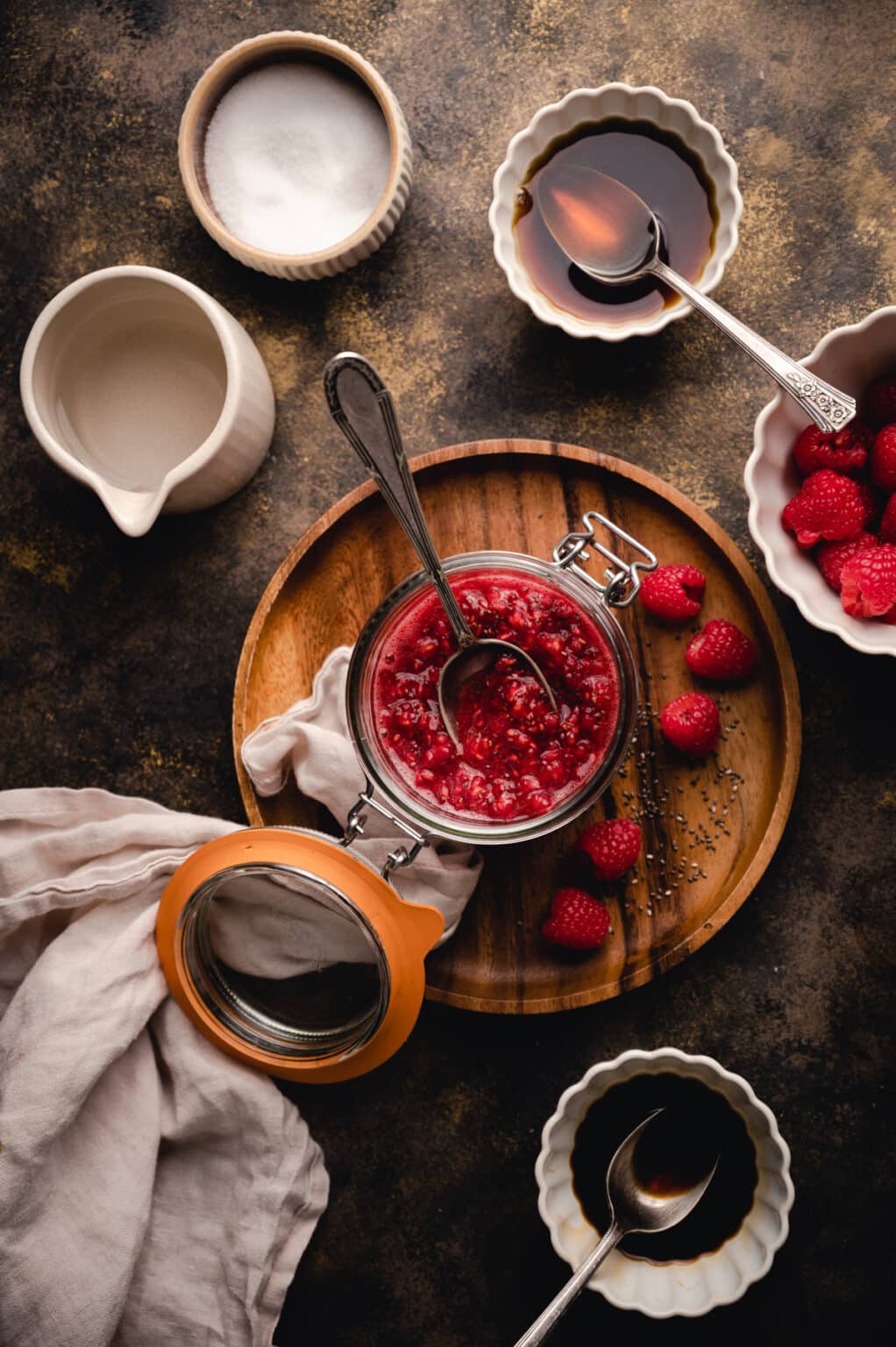 Easy Raspberry Chia Jam Recipe - Raepublic