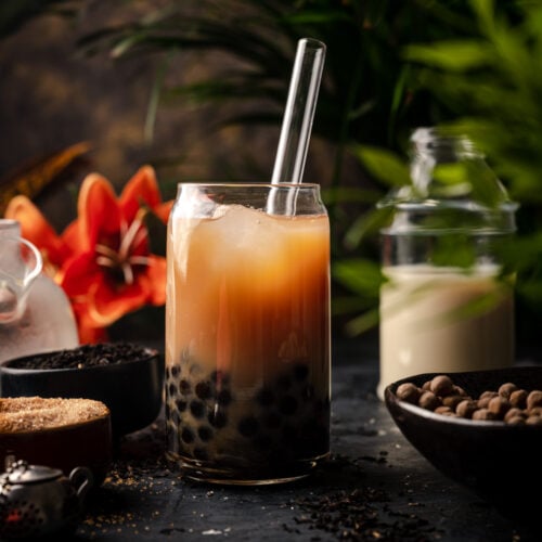Classic Milk Tea Recipe (Hot & Iced Boba) - Raepublic