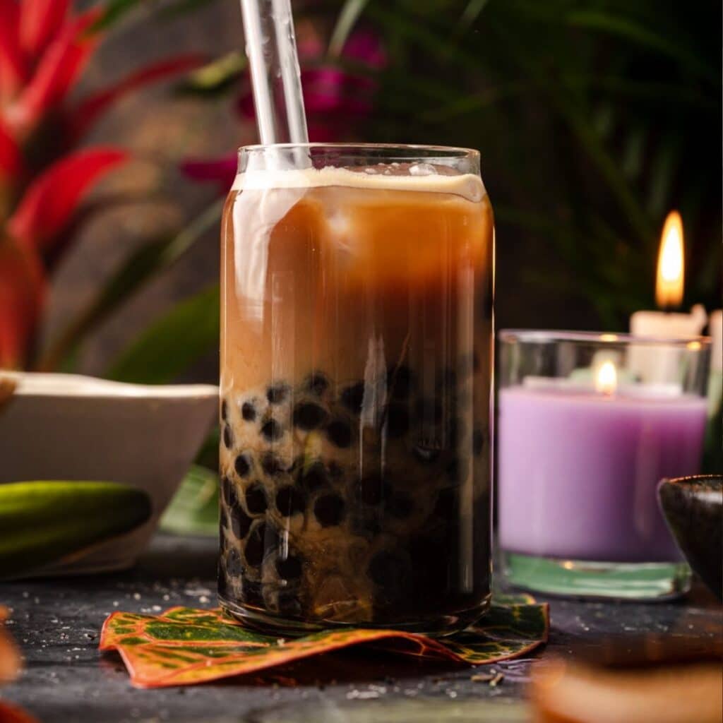 Brown Sugar Milk Tea Recipe (Hot or Iced Boba Tea Recipe) - Raepublic