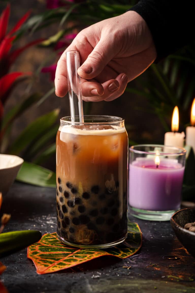Boba Coffee (Bubble Coffee Recipe Hot + Iced) - Raepublic