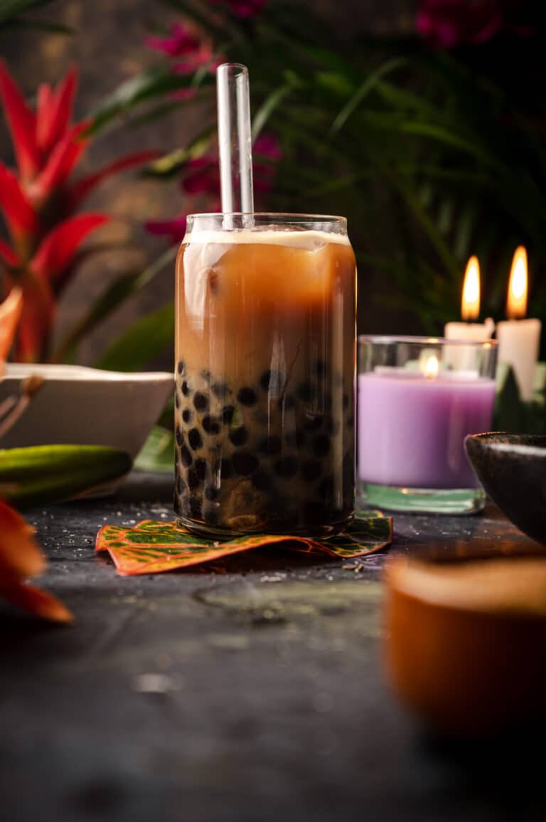Boba Coffee (Bubble Coffee Recipe Hot + Iced) - Raepublic