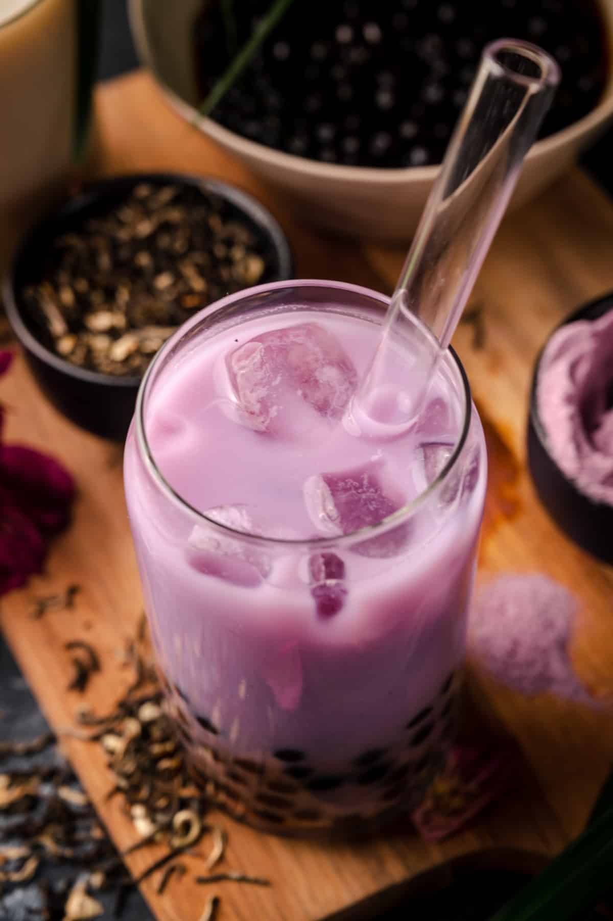 Taro Milk Tea Recipe: Taro Boba Tea 3 Ways (+ Video) - Raepublic