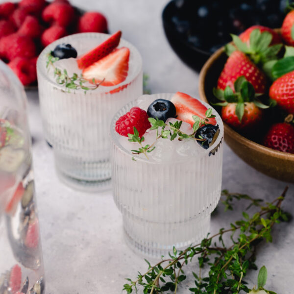 Berry Infused Water (Blueberry, Raspberry, And Strawberry) - Raepublic