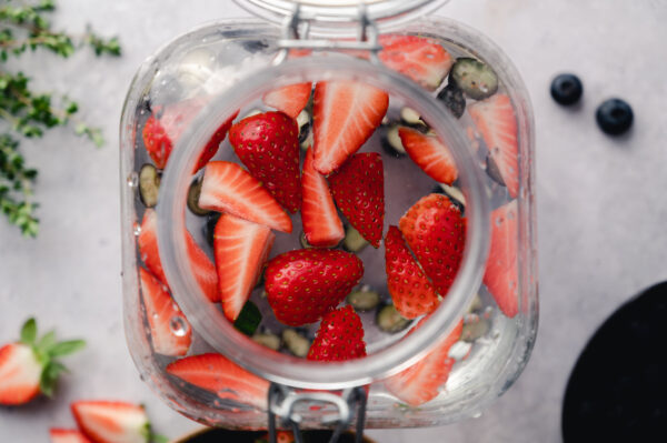 Berry Infused Water (Blueberry, Raspberry, And Strawberry) - Raepublic