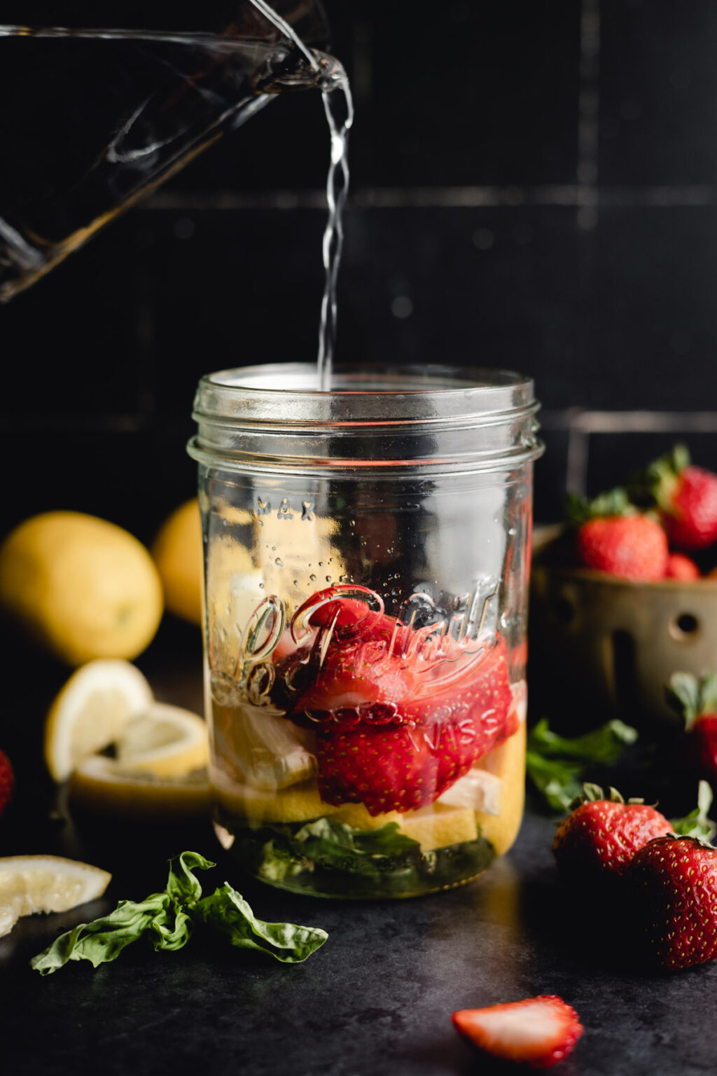 Strawberry Lemon Water (5-Minute Recipe) - Raepublic