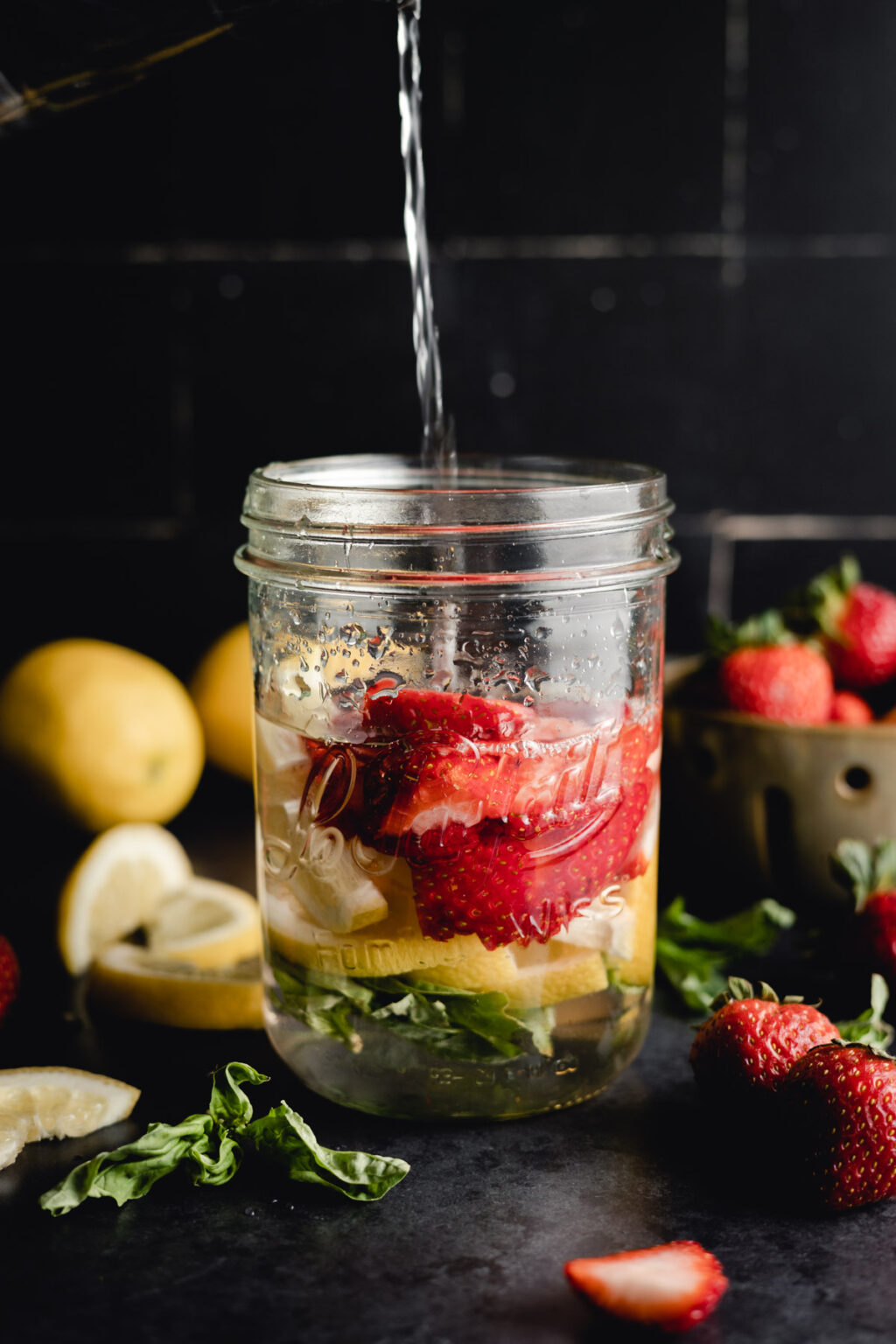 Strawberry Lemon Water (5-Minute Recipe) - Raepublic