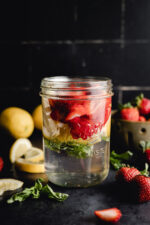 Strawberry Lemon Water (5-Minute Recipe) - Raepublic