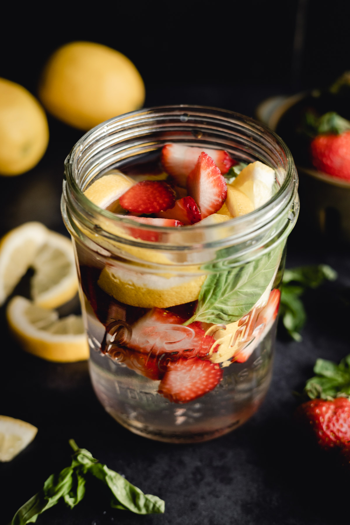 Strawberry Lemon Water (5-Minute Recipe) - Raepublic