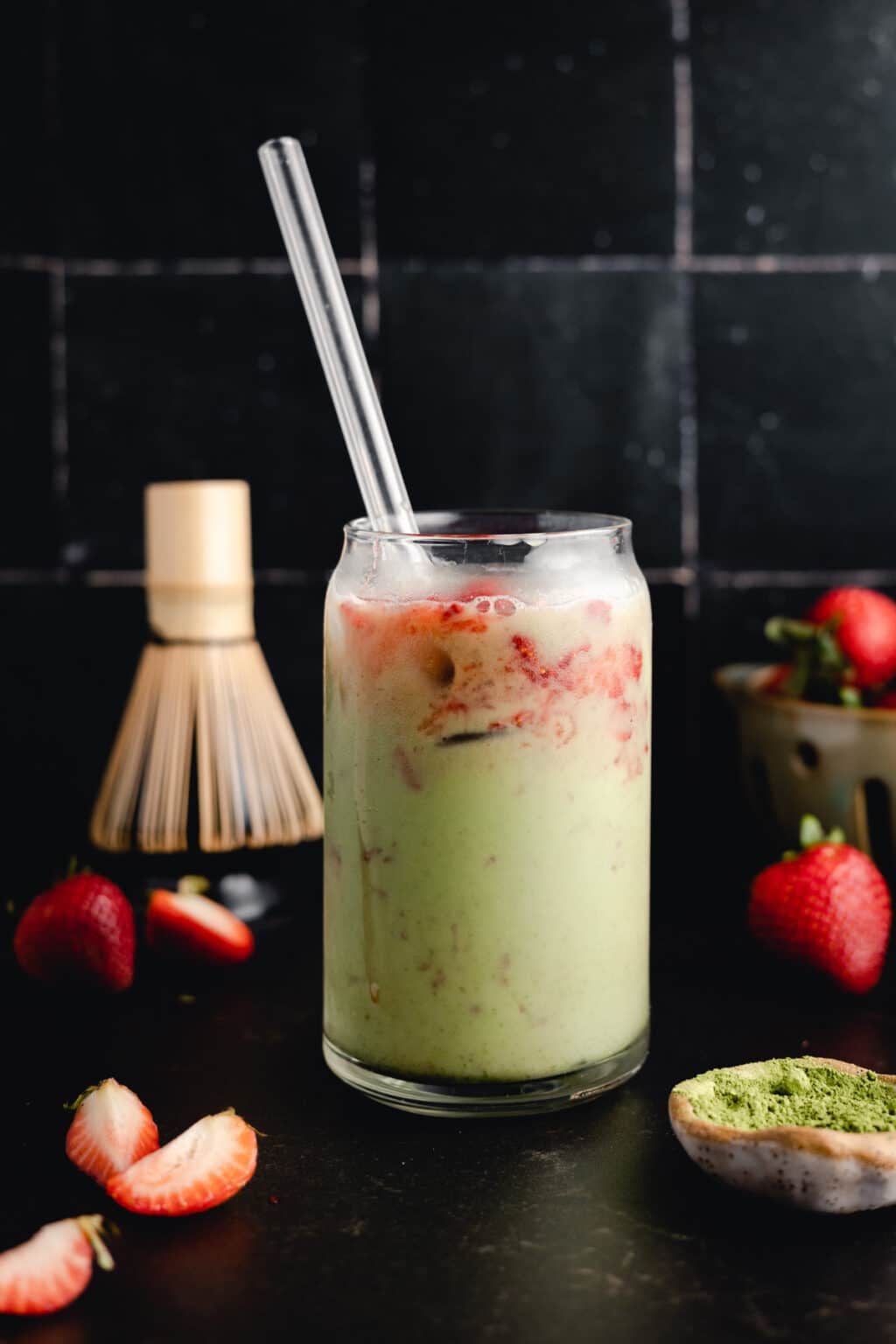 Strawberry Matcha Latte (Naturally Sweet) - Raepublic