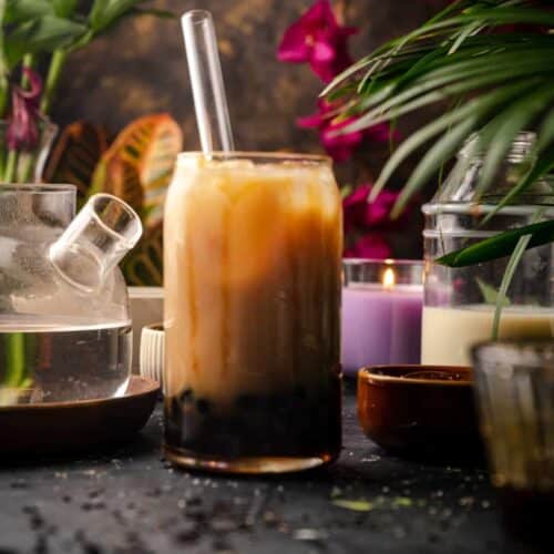 Brown Sugar Milk Tea Recipe (Hot or Iced Boba Tea Recipe) - Raepublic