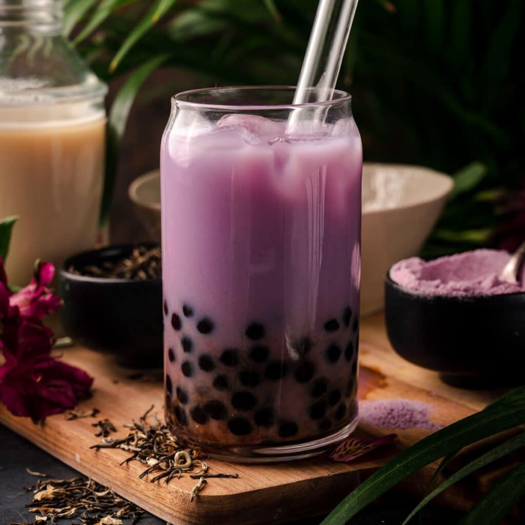 Taro Bubble Tea Recipe (Easy Milk Tea 3 Ways) - Raepublic